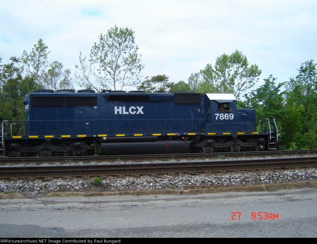 HLCX 7869 SD40-2 05/27/2006